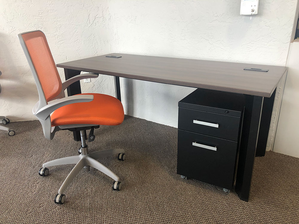 Friant Dash Desk w Drawers - 5' - Office Furniture Warehouse